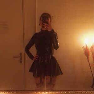 Suze Latex Rubber Hot Pants in Black made From Moulded Latex - Etsy UK