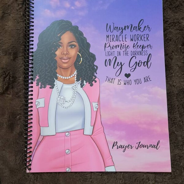 Prayer Journal, African American Journal, Bible Study, Black Woman ...