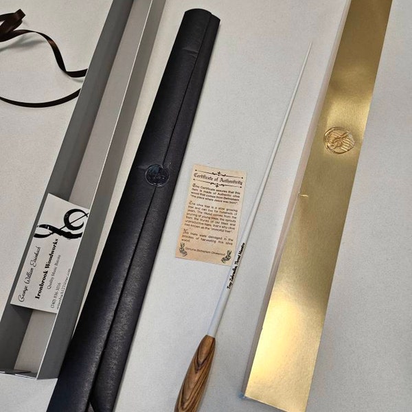 Personalized Music Conductor Baton: Olivewood With Lacewood Shaft Plus ...