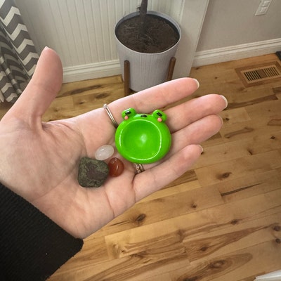 Frog Worry Stone Stress Relief Fidget Cute Pocket Toy Pocket Stone - Etsy