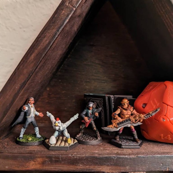 Painted Dwarf Fighter Miniature - Etsy