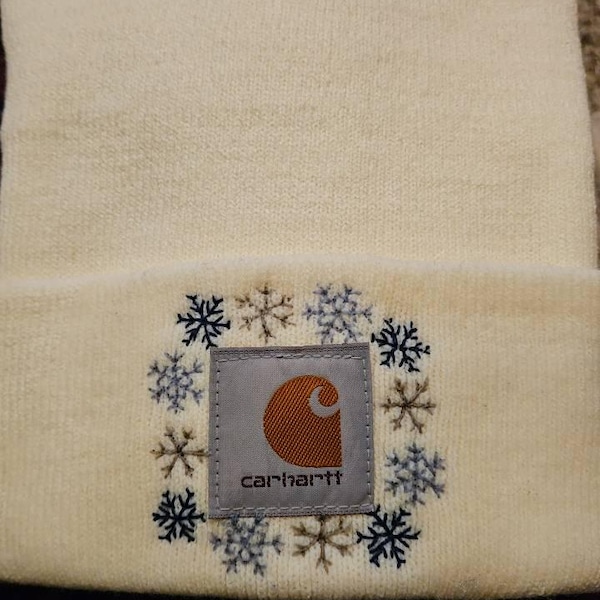 Christmas Beanie Embroidery Stick and Stitch, Embroidered Beanie Craft ...