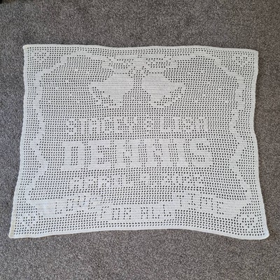 Wedding Filet Crochet or Cross Stitch Pattern - Etsy