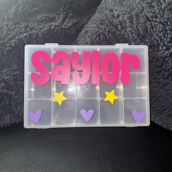 Travel Snack Box + 4 Compartments | Airplane Snack Box, Road Trip Treat ...