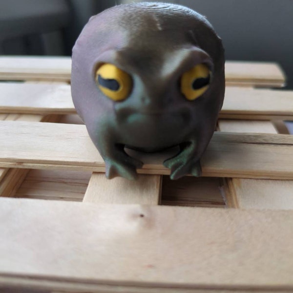 Kawaii Bat Desk Buddy Hand Painted Articulated Bat Figurine Desk Toy ...