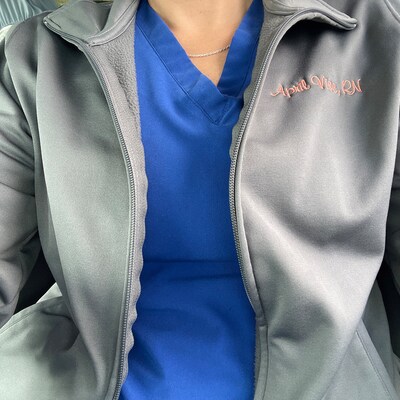 Occupational Therapy Caduceus Stethoscope Stretch Sportwick Jacket With ...