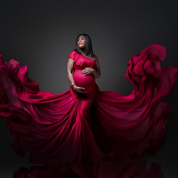 82 Giant Bow Backdrops Red Bow Backdrop Ribbon Overlay Maternity ...