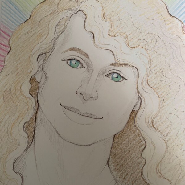 Spirit Guide Drawing - More Than "just Art" - It is Your Spirit Team - Etsy