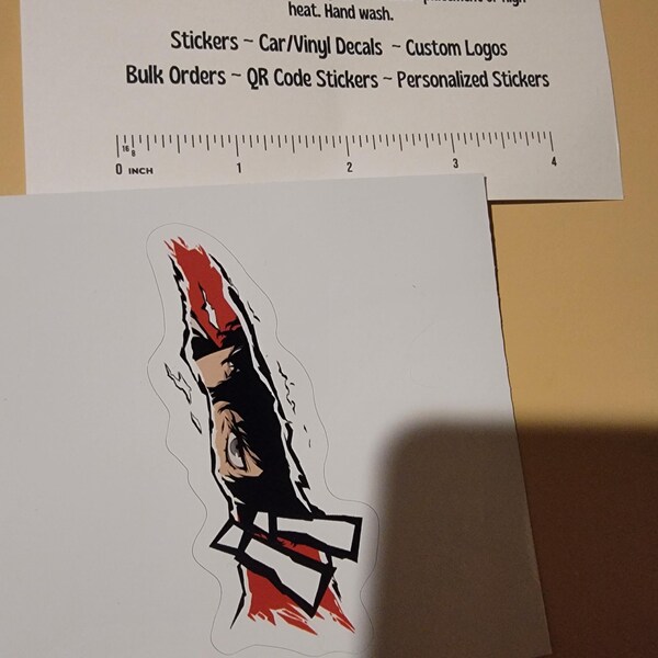 Persona Vinyl Decal Stickers/ Gamer Sticker/ Persona Joker Sticker ...