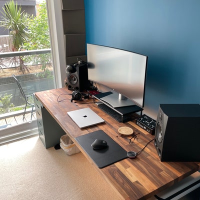 Solid Oak Kitchen Worktops Lengths: 1M to 4M Oak Wooden Worktop Solid ...