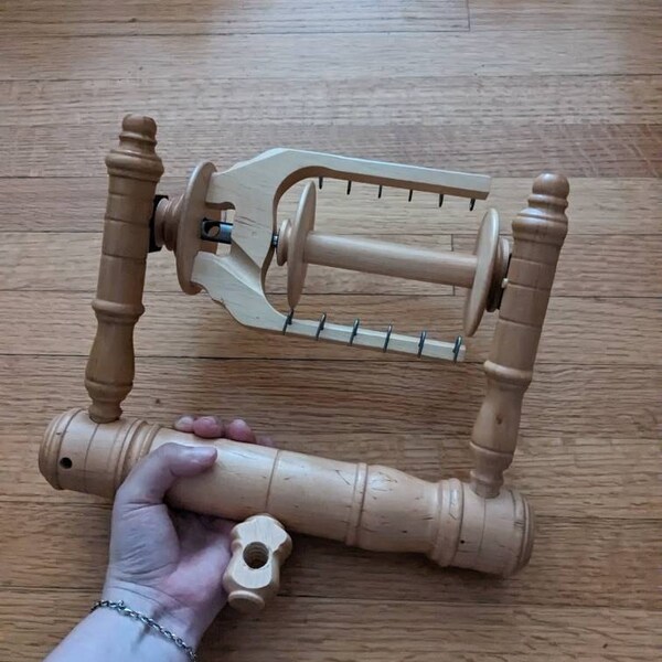 The Polonaise Spinning Wheel by Kromski Walnut Free Shipping Bonus - Etsy