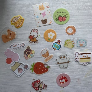 Sticker Flake Pack Planner Laptop Water Bottle Decal danish Pastels ...