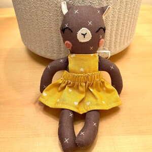 Set of 4 Miniature Rag Dolls Tiny Dolls Miniature Dolls | Etsy