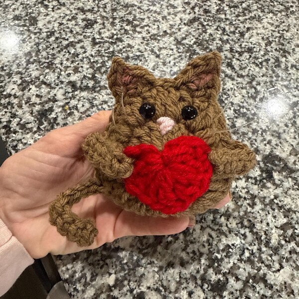 PDF Pattern Cat Crochet Pocket Hug : RAOCK Ideas, Bereavement, Grief ...