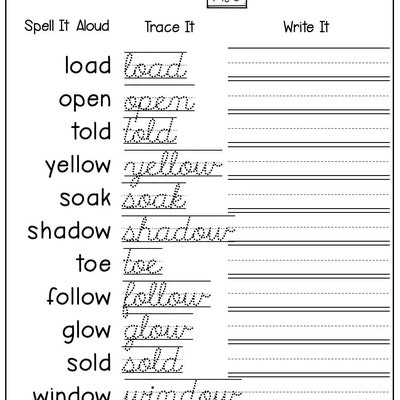 Teaching Print Letter Tracing Font Dotted Letters for School Kids ...