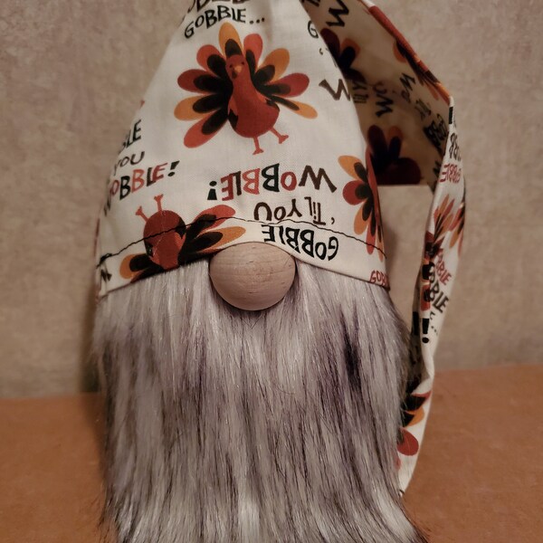 Gobble Till You Wobble Fall Slouchy Hat Gnome. Fall Gnome, Slouchy Hat ...