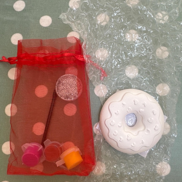 Donut Craft Kit Organza Gift Bag-unique Party Bag Favour/fillers ...