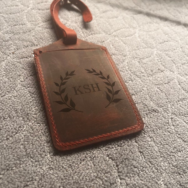 Personalized Leather Luggage Tags , Leather Luggage Tags, Luggage Tags Leather Personalized ...