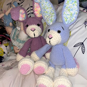 Crochet PATTERN Bunny Rabbit Amigurumi Tutorial PDF in - Etsy