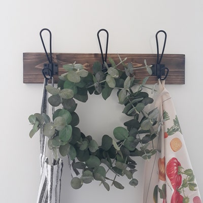 Farmhouse Wall Hook Bathroom Towel Hook Rustic Towel Hook Rustic Wall ...