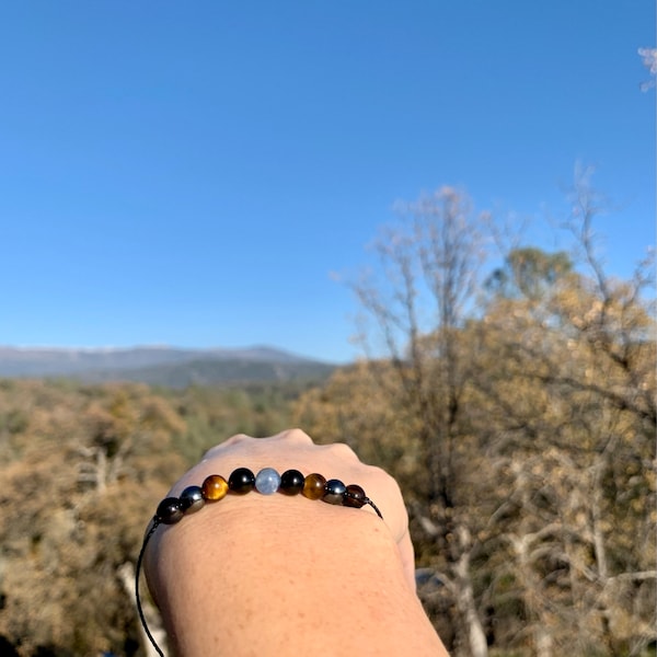 Empath Protection | Kyanite + Black Tourmaline + Tiger Eye + Hematite ... Empath Protection | Kyanite + Black Tourmaline + Tiger Eye + Hematite ...
