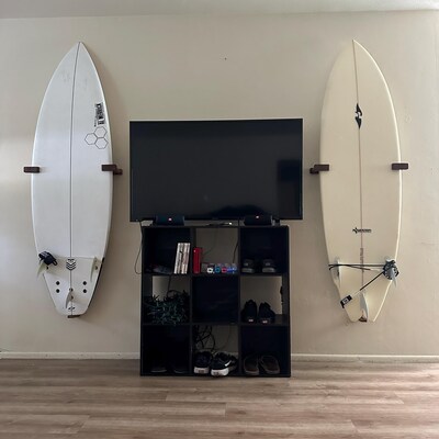 Stand up Paddle SUP Board Wall Storage Display Racks Solid Teak Wood - Etsy