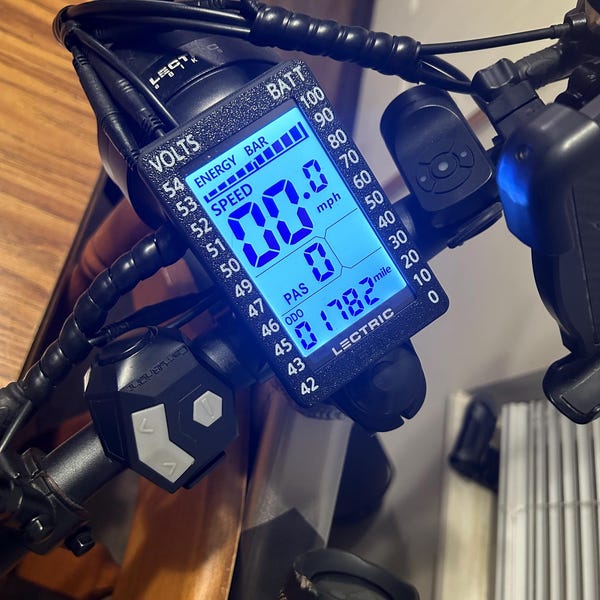 Lectric Ebikes ONE Key Tag - White on Black - Compatible With All ...