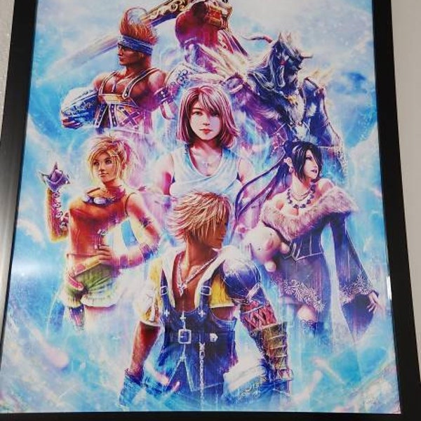 Final Fantasy X - Limited Edition Fine Art Print - FFX Poster - Etsy