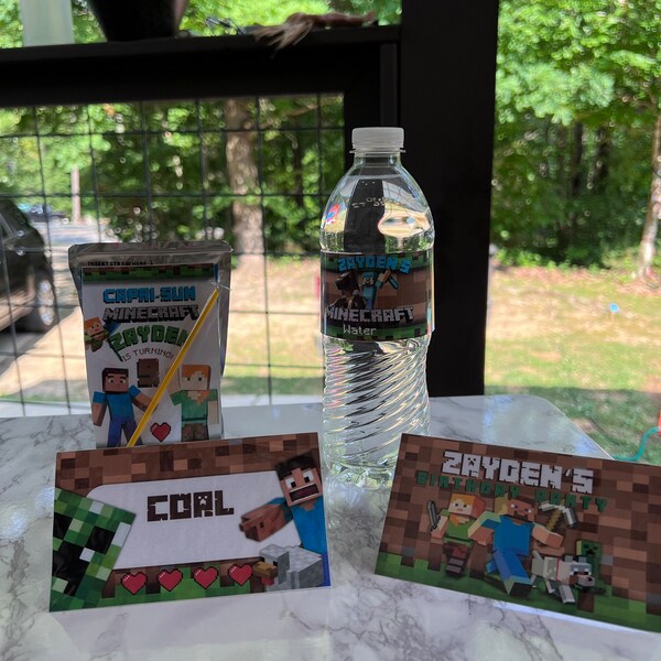 Kids Birthday Party Bundle Kit, Template Printable, Kids Birthday Chip ...