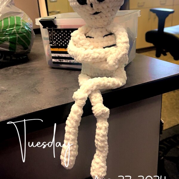 Knotty Skelly Crochet Amigurumi Pattern - Etsy Canada