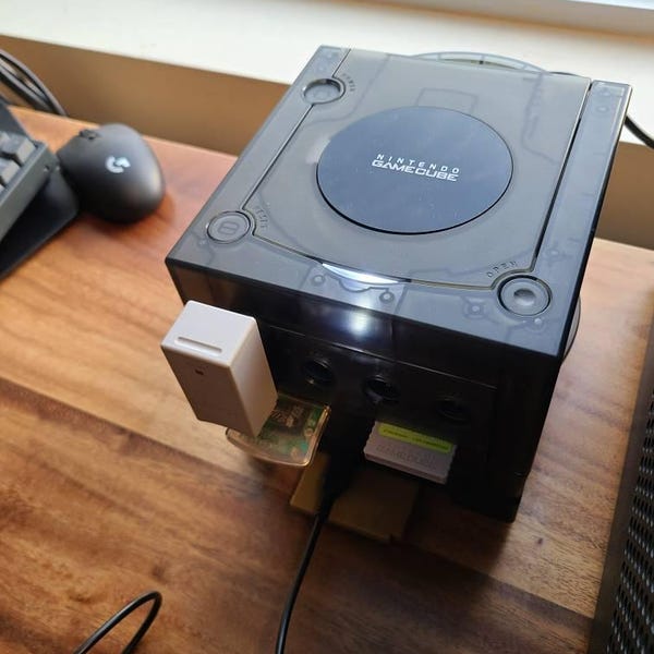 Nintendo Gamecube Console Pastel Pink NTSC-U/C DOL-001 Gc White Led ...