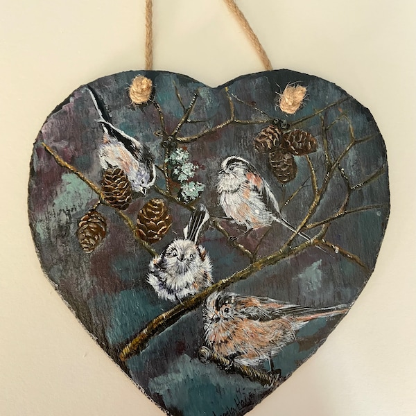 Handmade Natural Slate 3 Hanging Chalkboard Shabby Chic Weddings ...