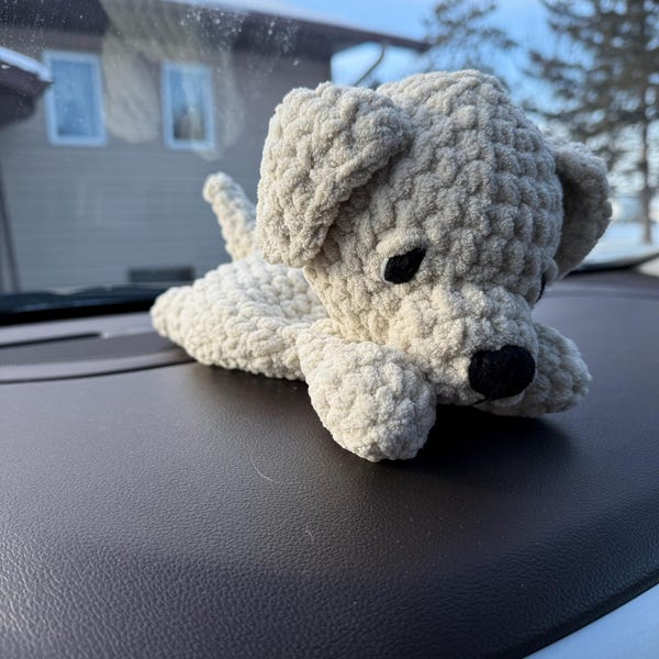 Reggie Pup Snuggler *ENGLISH* PDF Crochet Pattern Amigurumi Handmade ...