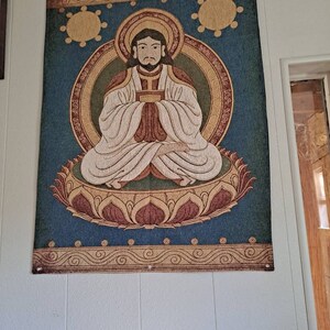 The Four Prophets Around the Light Mind Woven Tapestry - Manichean Art ...