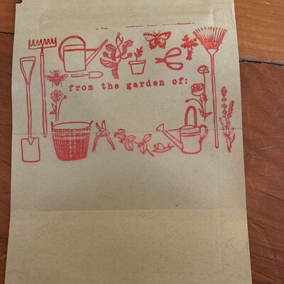 From the Garden of Stamp Home Gardening Labels Farm Fresh Labeling ...