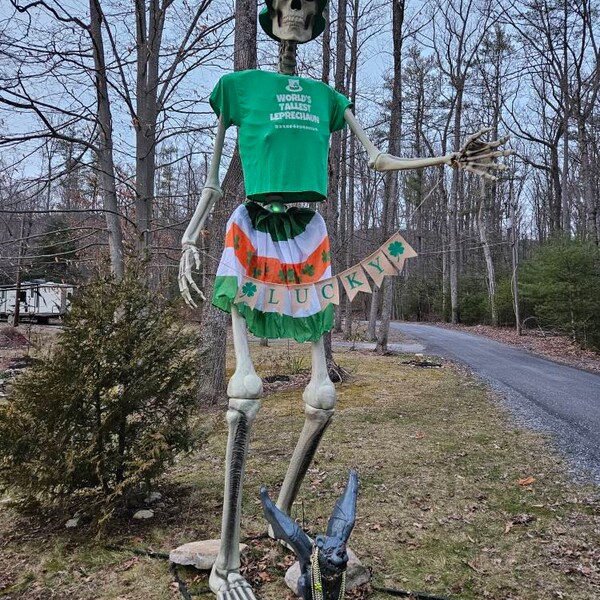 Wednesday Addams Shirt for 12 Foot Skeleton - Etsy