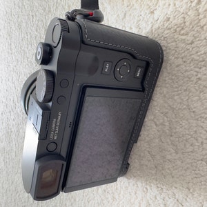 LIM'S Genuine Italy Leather Camera Half Case & Dovetail Plate for Sony ...