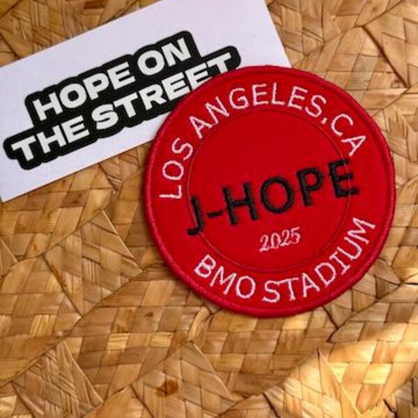 J-hope Acorn Iron on Patch- Hope on the Stage - Etsy