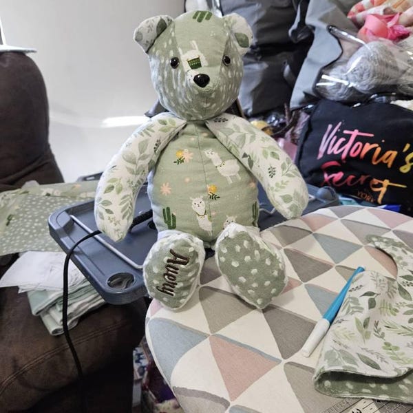 Memory Bear Pattern Sewing Tutorial Mega Bundle 6 Sizes Etsy 5518
