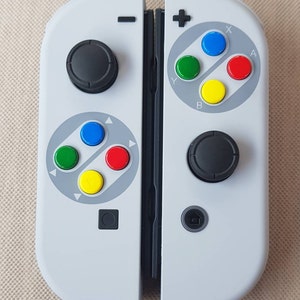 Custom Super Famicom Themed Nintendo Switch Joy-con Joycon Controllers ...
