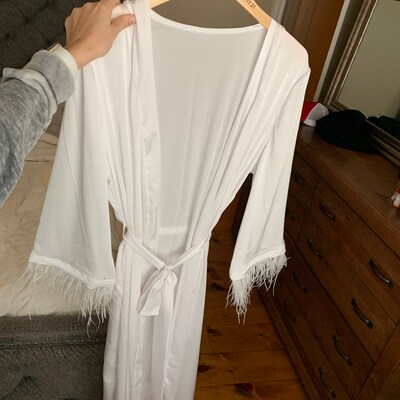 Floor Length Robe Velvet Robe Bride Long Robe Bride Robe - Etsy