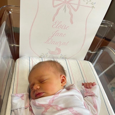 Hospital Baby Sign Baby Announcement Sign - Etsy