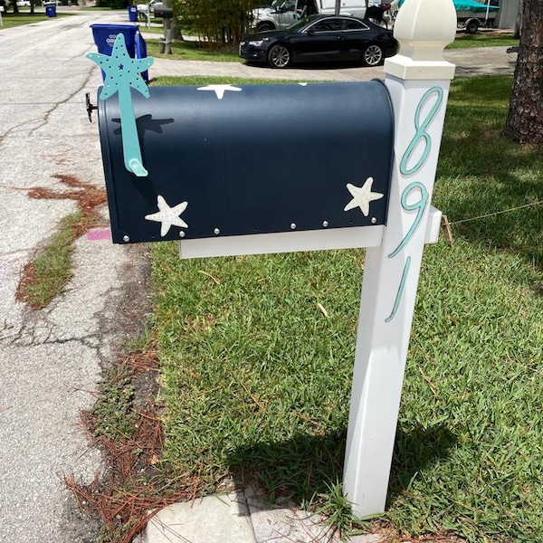 Starfish Mailbox Flag - Etsy
