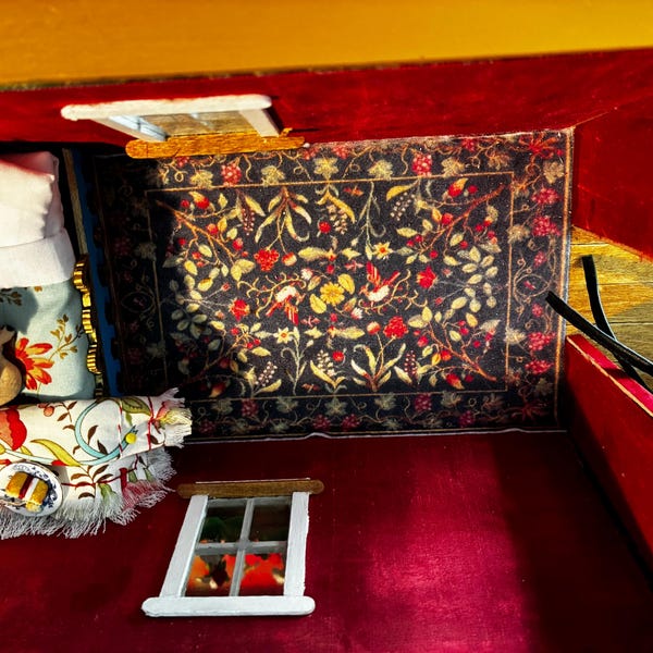 Dollhouse Miniature - Dollhouse Wall Panels Embossed Textured Foam ...