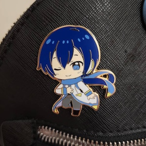 Virtual Vocalist Kaito Hard Enamel Pin - Etsy