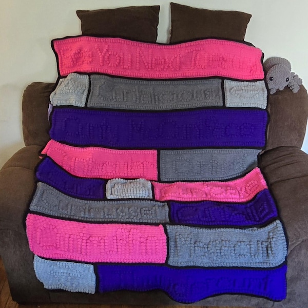 Crochet Pattern//cuntalicious//bobble Stitch//graph and Written ...