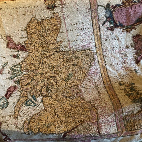 Crawford Clan Tartan | Origins Map of Scotland - Etsy