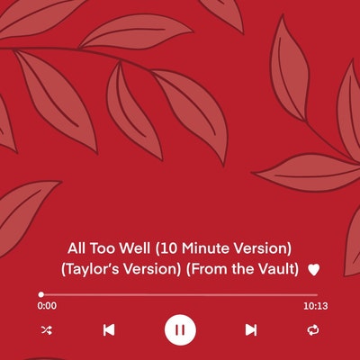 Taylor Swift Inspired Phone Wallpaper Red Taylor's Version Swifty ...