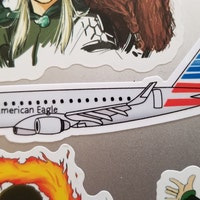 Airline Aircraft Sticker - Etsy