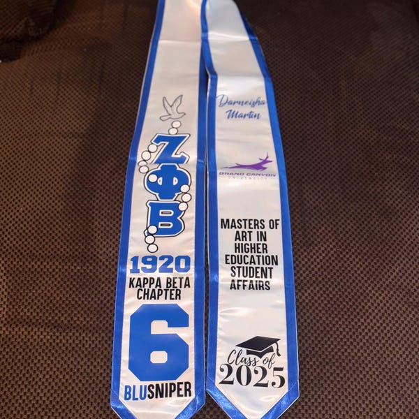 Green Alpha Kappa Alpha Stole - Etsy